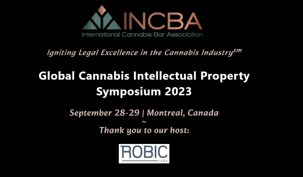 INCBA Global Cannabis Intellectual Property Symposium 2023